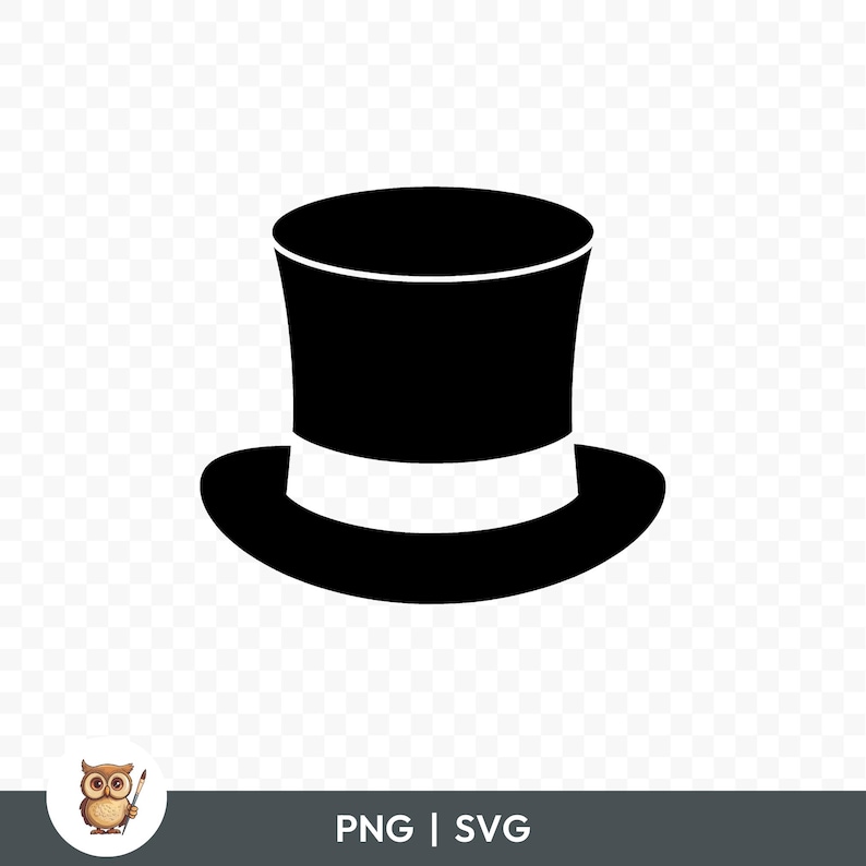 Top Hat SVG Bundle, Top Hat Clipart, 15 Top Hat Cut Files for Cricut ...