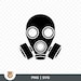 Gas Mask SVG Bundle, Gas Mask Clipart, 15 Gas Mask Cut Files for Cricut ...