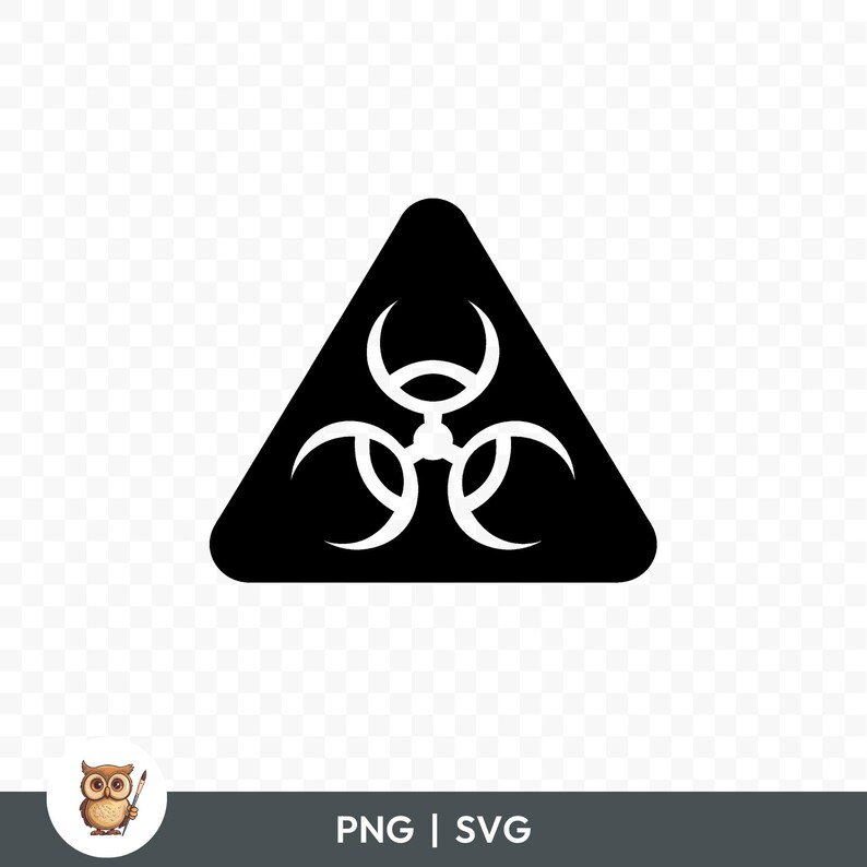 Biohazard Symbol SVG Bundle, Biohazard Symbol Clipart, 15 Biohazard Cut ...