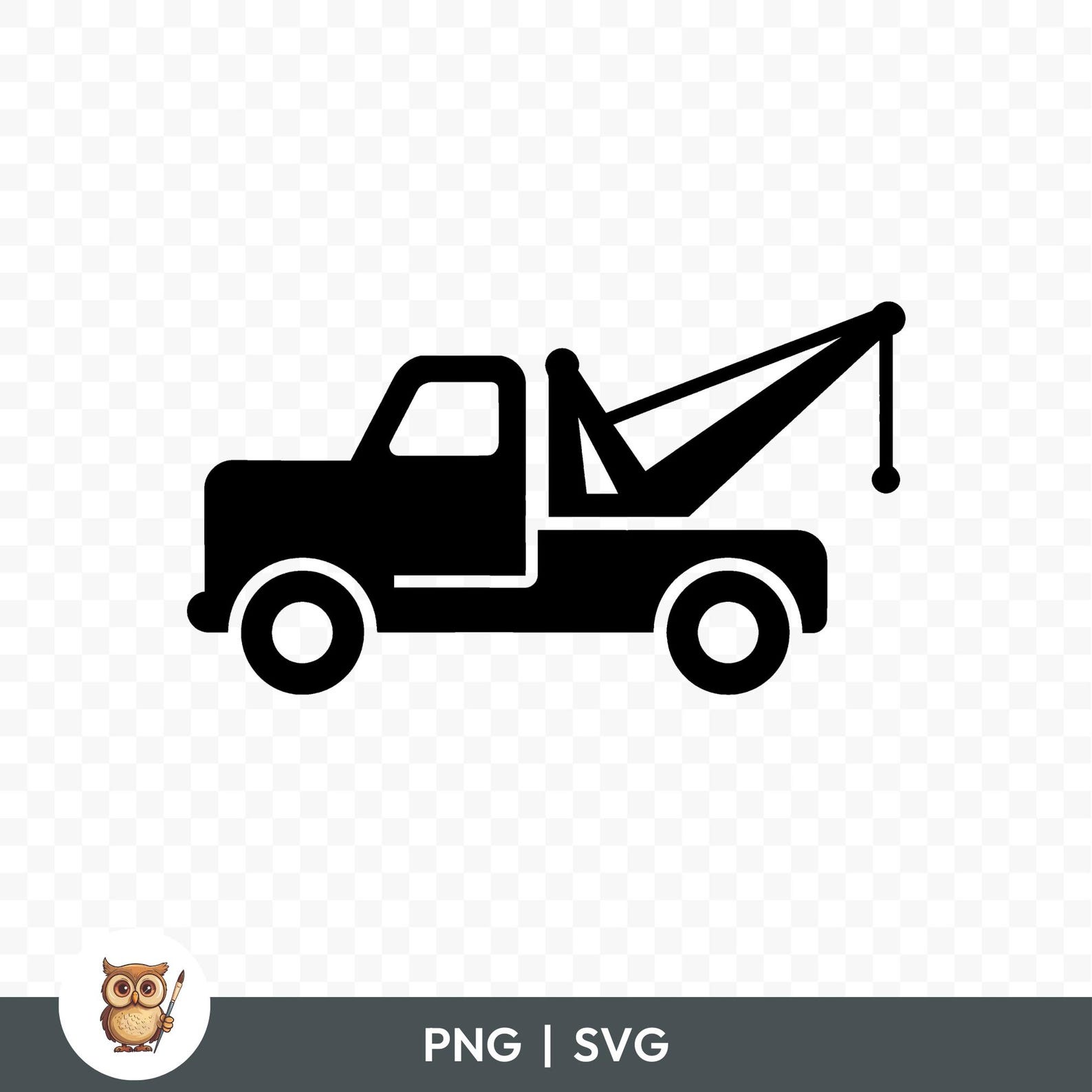 Tow Truck Icon SVG Bundle, Tow Truck Clipart, 15 Tow Truck Cut Files ...