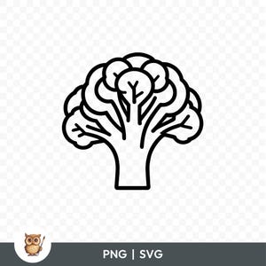 Broccoli SVG Bundle, Broccoli Clipart, 15 Broccoli Cut Files for Cricut ...