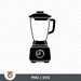 Blender SVG Bundle, Blender Silhouette Clipart, 15 Food Blender Cut ...