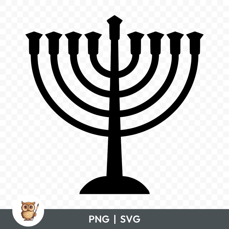 Menorah SVG Bundle, Menorah Clipart, 15 Menorah Cut Files for Cricut ...