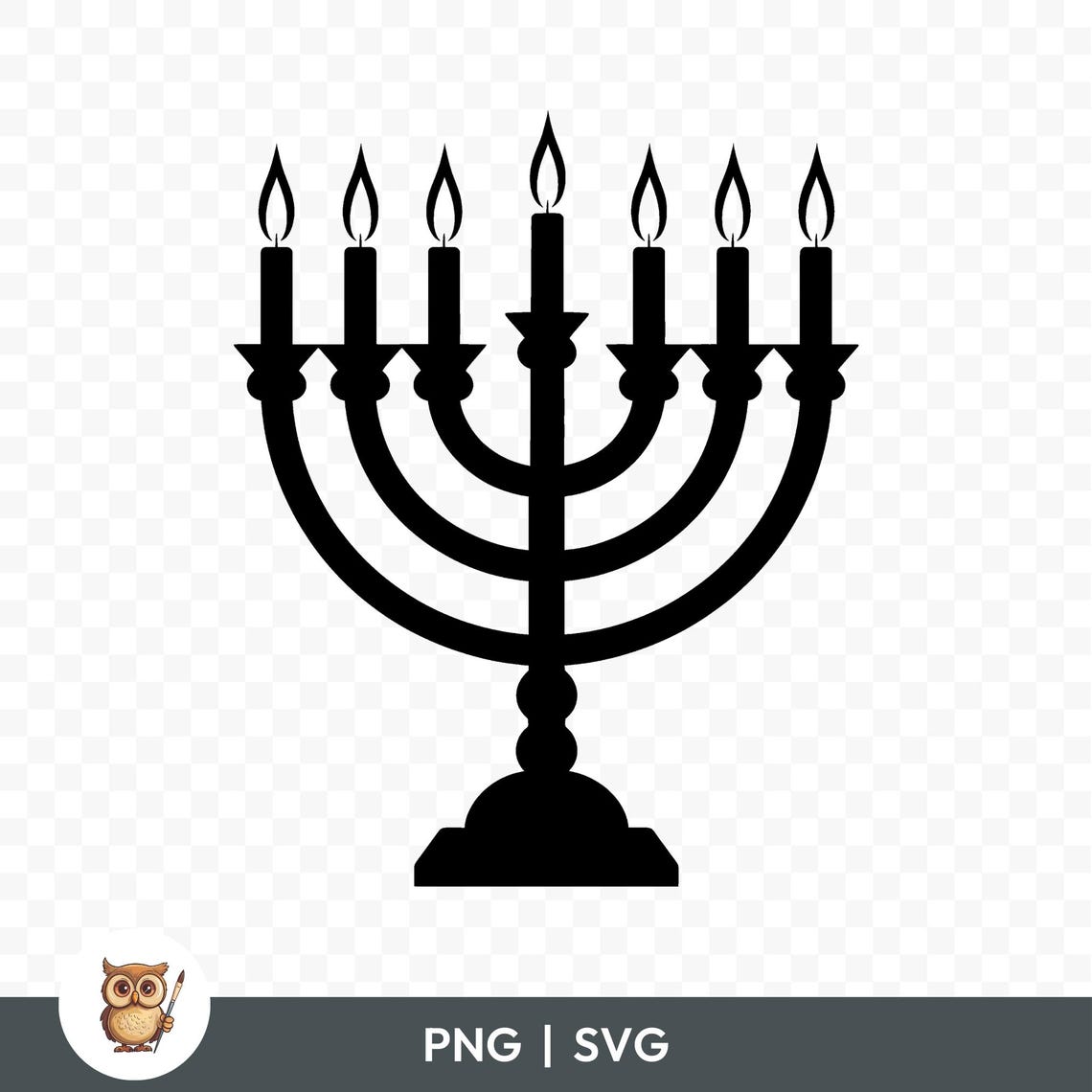 Menorah SVG Bundle, Menorah Clipart, 15 Menorah Cut Files for Cricut ...