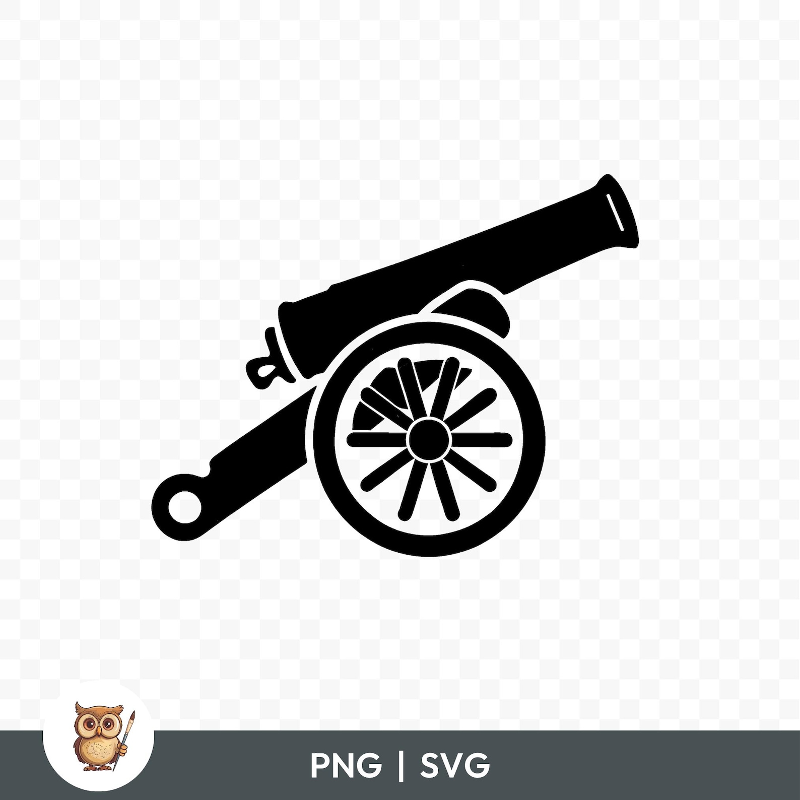 Cannon SVG Bundle, Cannon Clipart, 15 Cannon Cut Files for Cricut, PNG ...