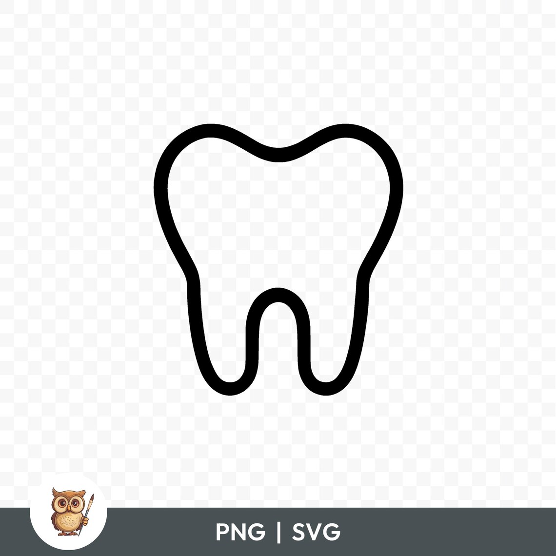 Tooth SVG Bundle, Teeth Clipart, 15 Tooth Cut Files for Cricut, PNG and ...