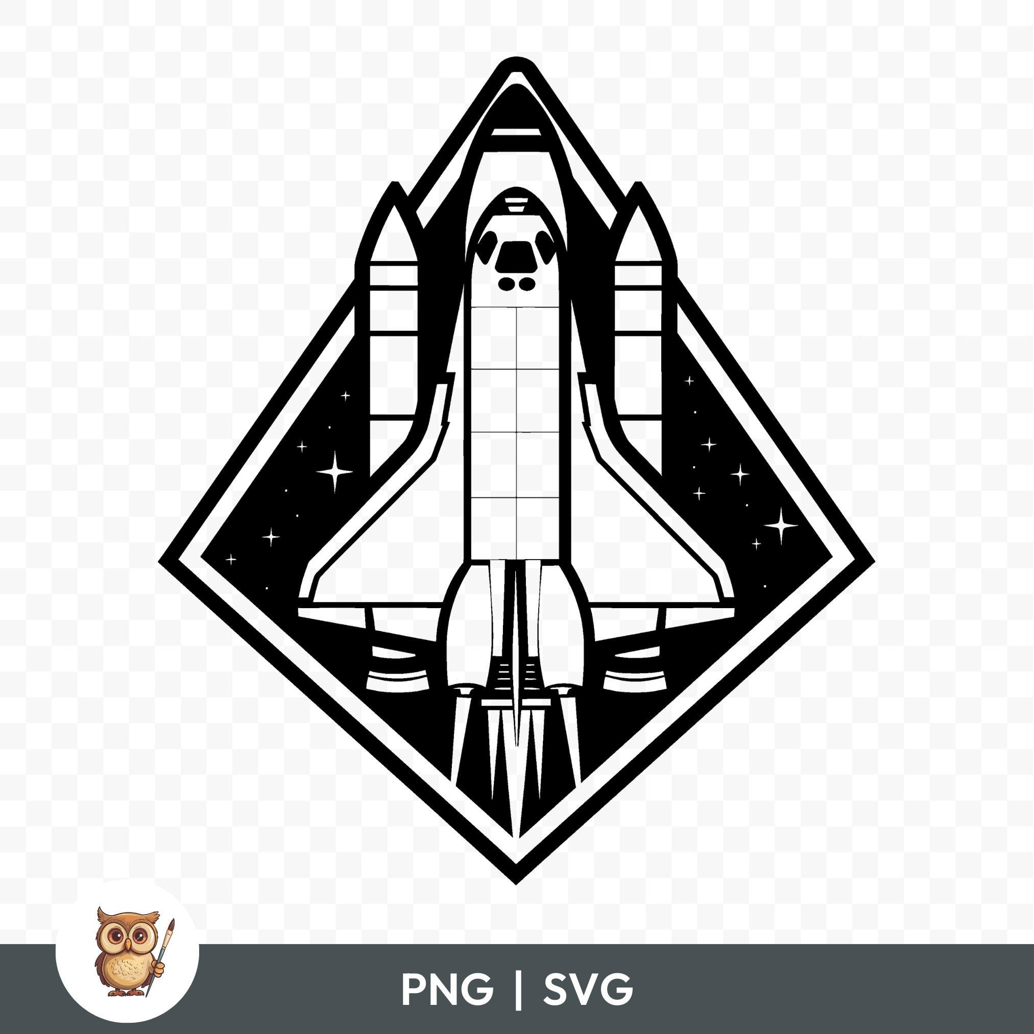 Space Shuttle SVG Bundle, Space Shuttle Clipart, 15 Space Shuttle Cut ...