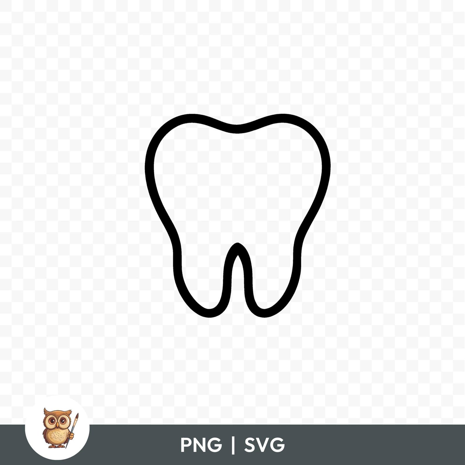 Tooth SVG Bundle, Teeth Clipart, 15 Tooth Cut Files for Cricut, PNG and ...