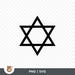 Star of David SVG Bundle, Star of David Clipart, 15 Star of David Cut ...