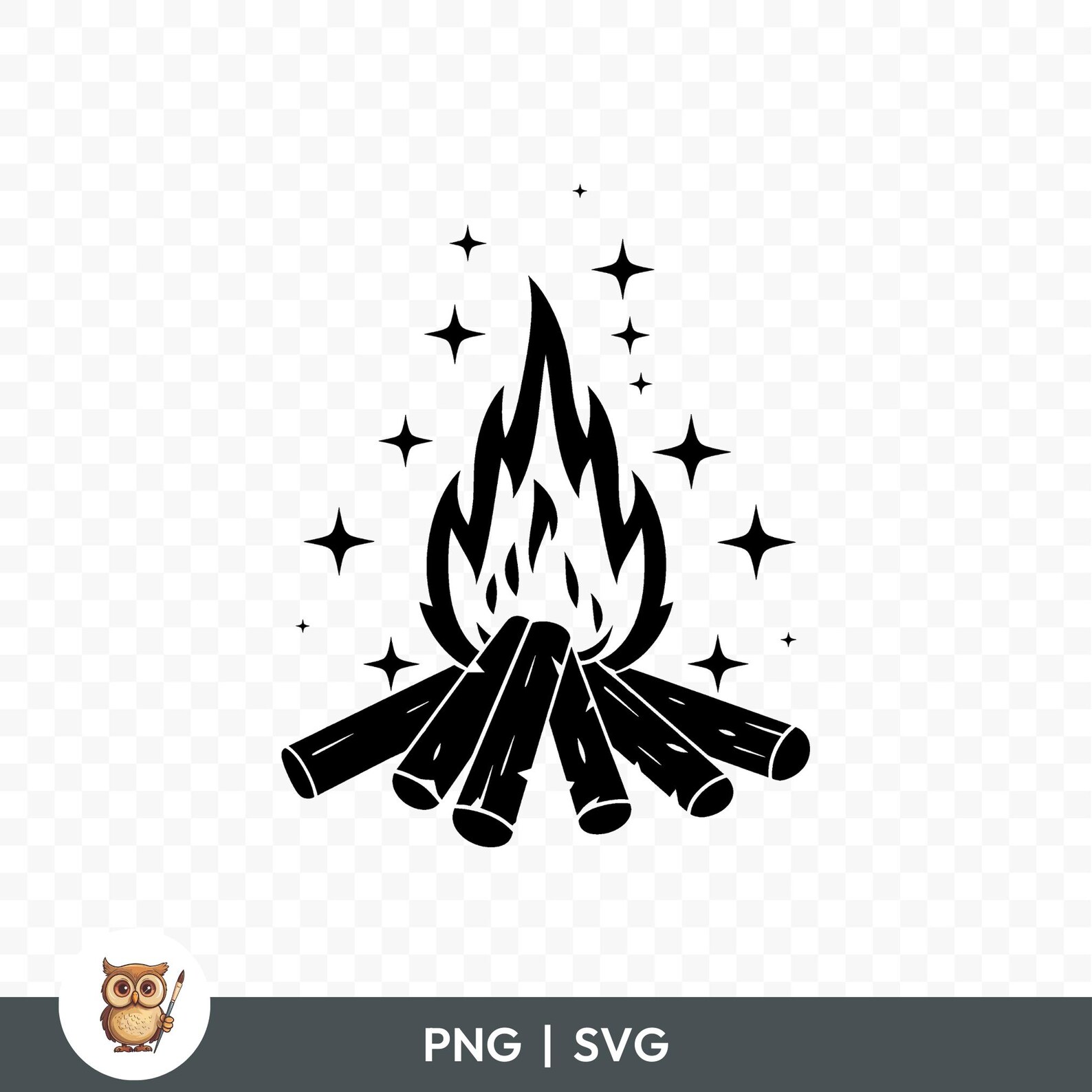 Campfire SVG Bundle, Campfire Clipart, 15 Campfire Cut Files for Cricut ...