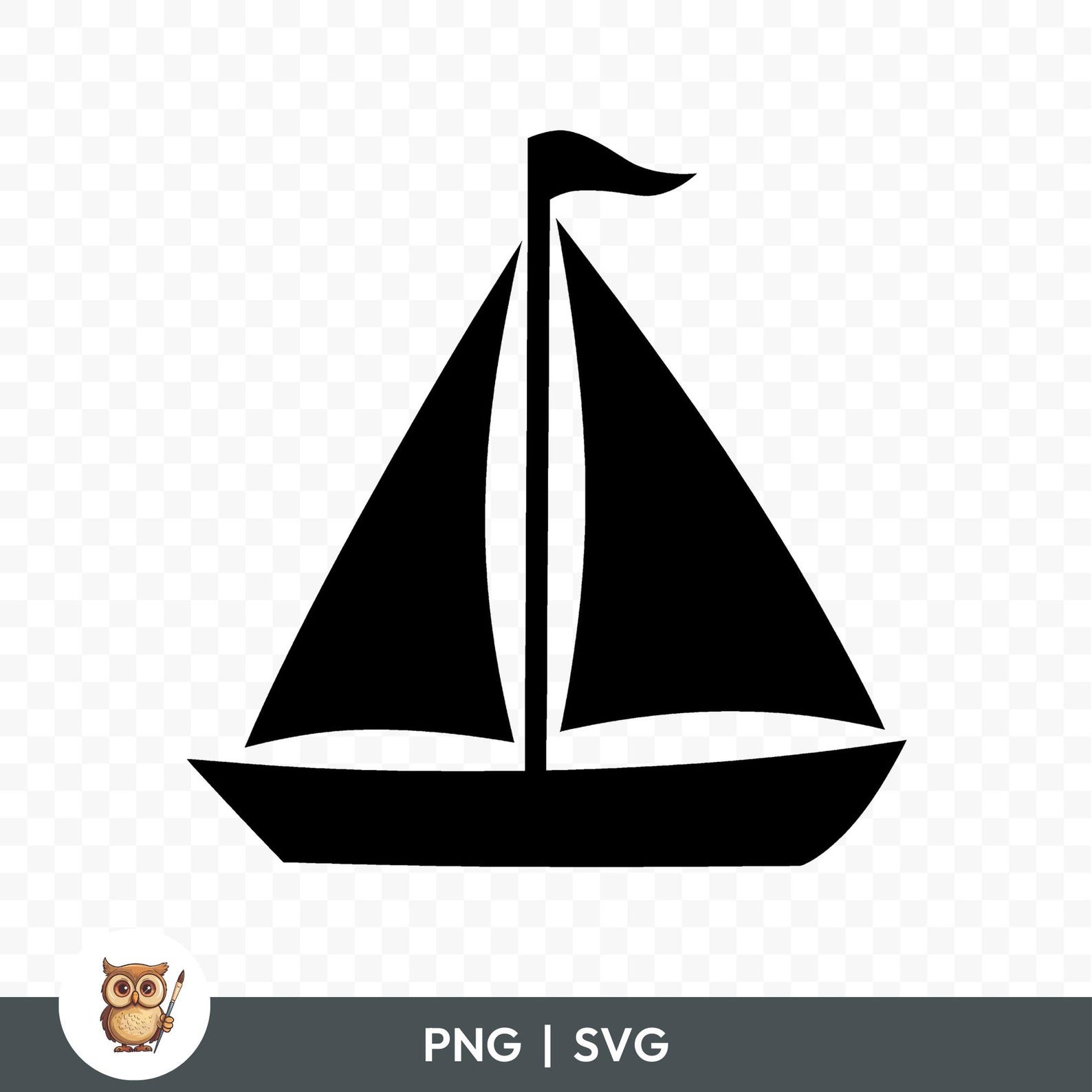Boat Silhouette SVG Bundle, Boat Clipart, 15 Sailboat Cut Files for ...