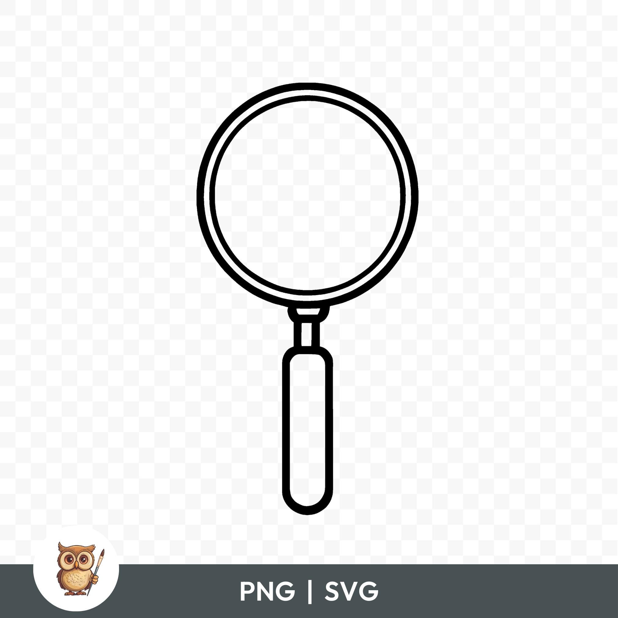 Magnifying Glass SVG Bundle, Magnifying Glass Clipart, 15 Search Icon ...