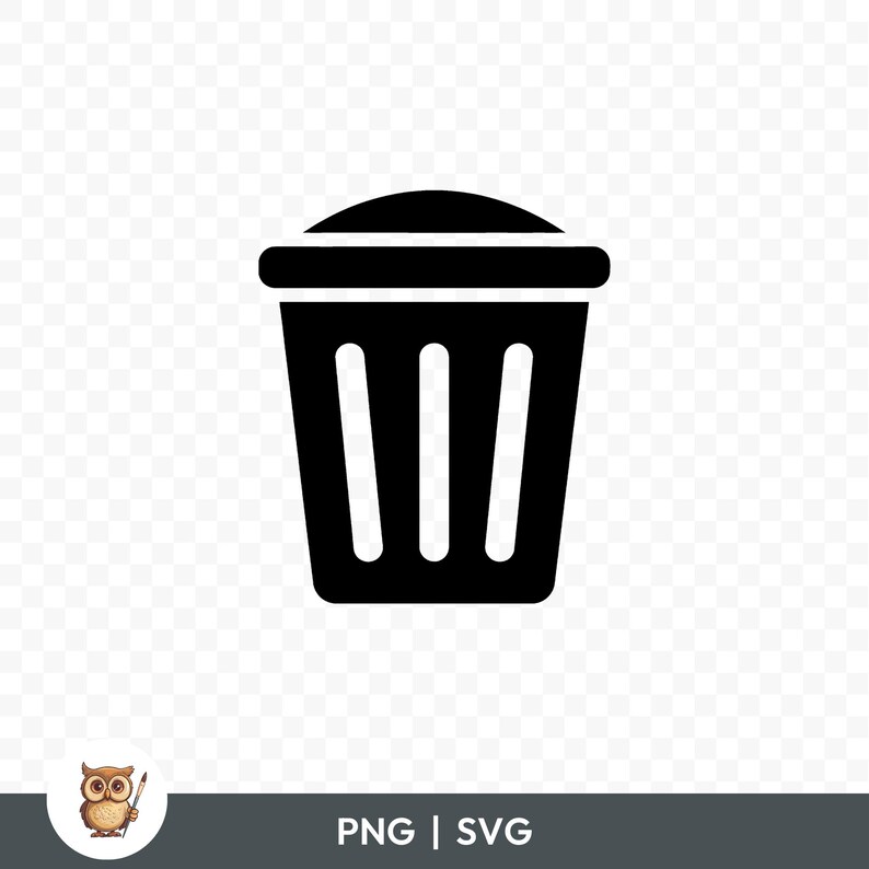 Trash Can SVG Bundle, Trash Can Clipart, 15 Trash Cut Files for Cricut ...