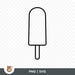 Ice Lolly Outline SVG Bundle, Ice Lolly Clipart, 15 Ice Lolly Cut Files ...