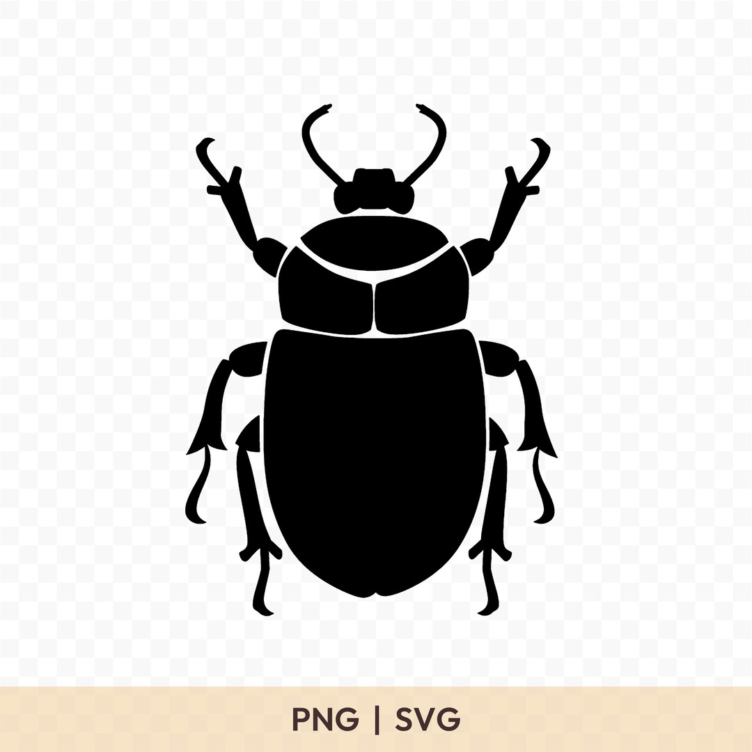 Scarab SVG: Scarab Cut File, Scarab PNG, Scarab Silhouette, Scarab ...