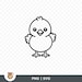 Cute Chick SVG Bundle, Baby Chick Clipart, 15 Chick Cut Files for ...