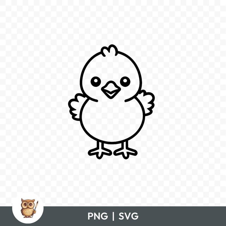 Cute Chick SVG Bundle, Baby Chick Clipart, 15 Chick Cut Files for ...