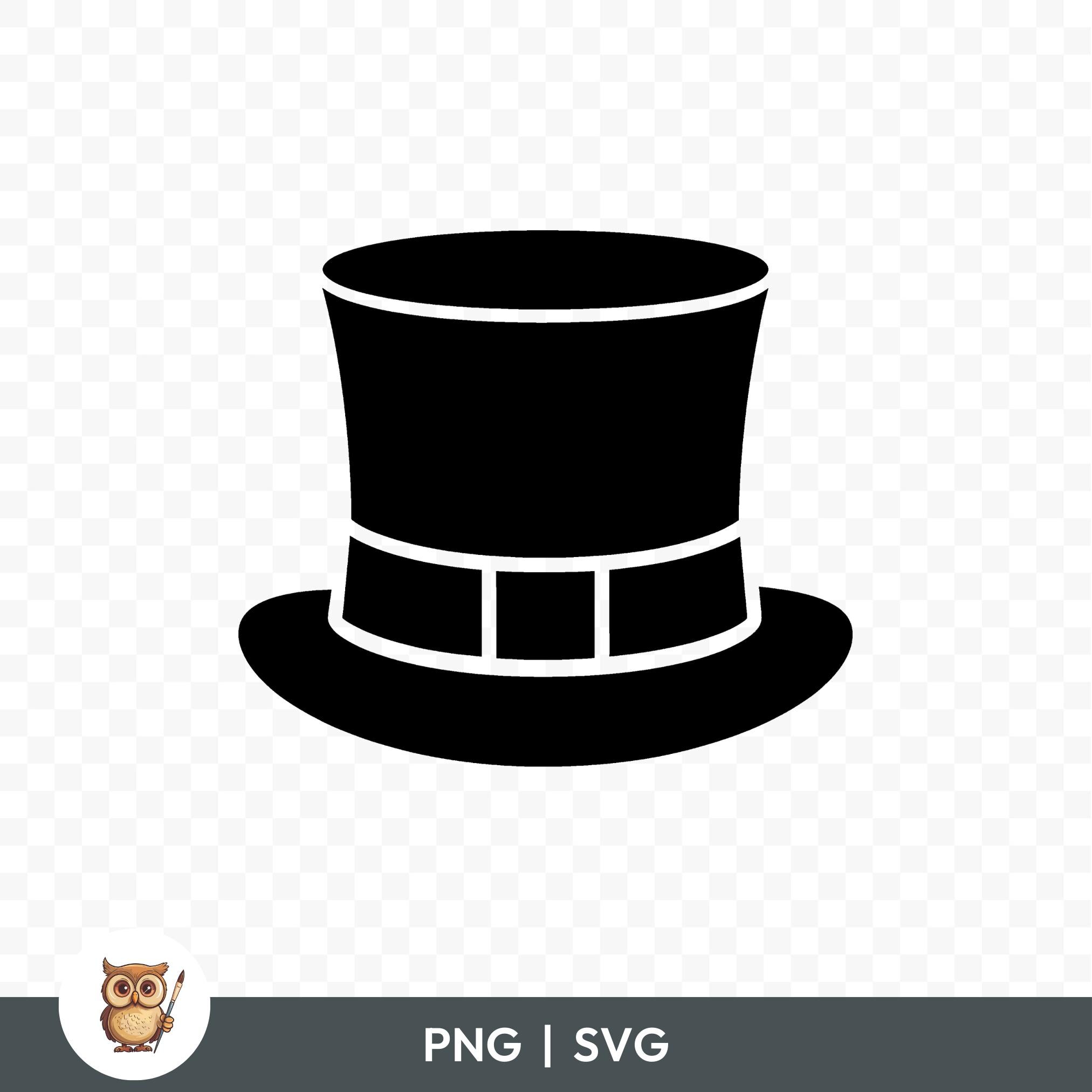 Top Hat SVG Bundle, Top Hat Clipart, 15 Top Hat Cut Files for Cricut ...
