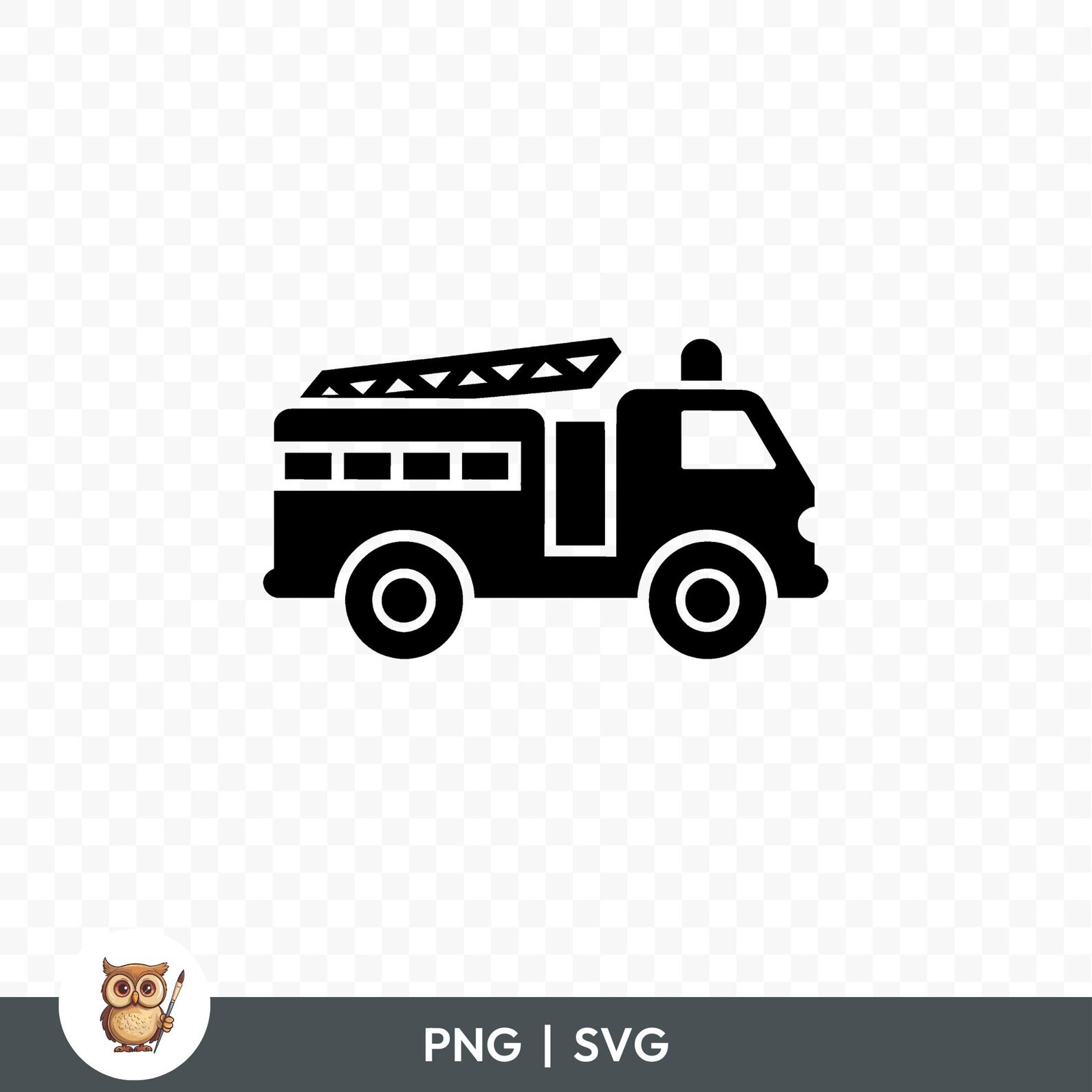 Fire Truck SVG Bundle, Fire Engine Clipart, 15 Fire Truck Icon Cut ...
