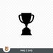 Trophy Silhouette SVG Bundle, Trophy Silhouette Clipart, 15 Trophy ...