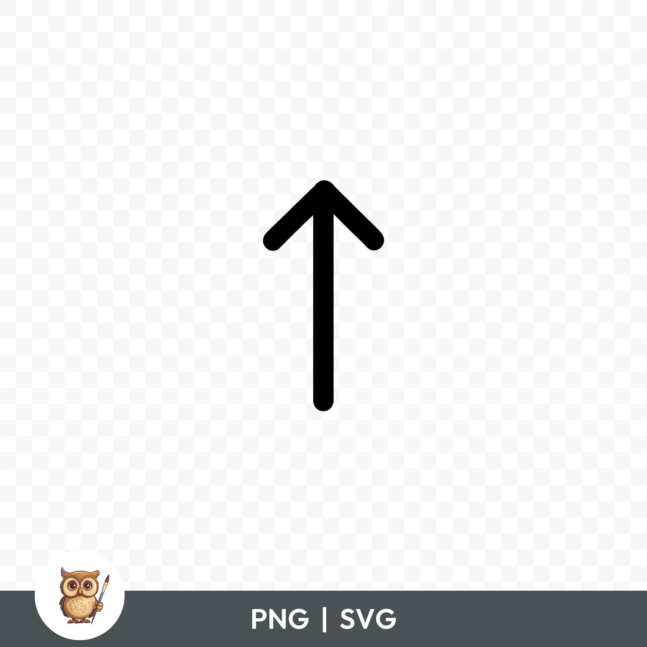 Up Arrow SVG Bundle, up Arrow Clipart, 15 Arrow Silhouette Cut Files ...