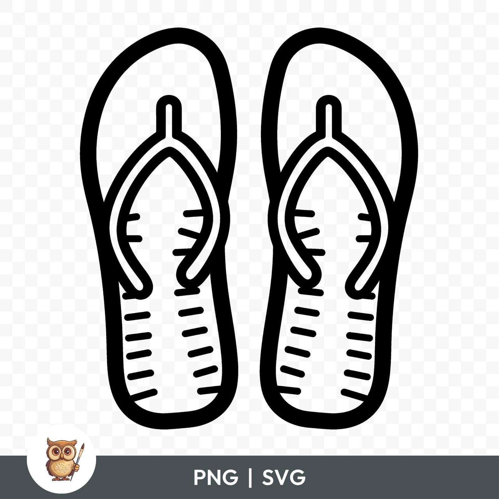 Flip Flops SVG Bundle, Flip Flops Clipart, 15 Flip Flops Cut Files for ...
