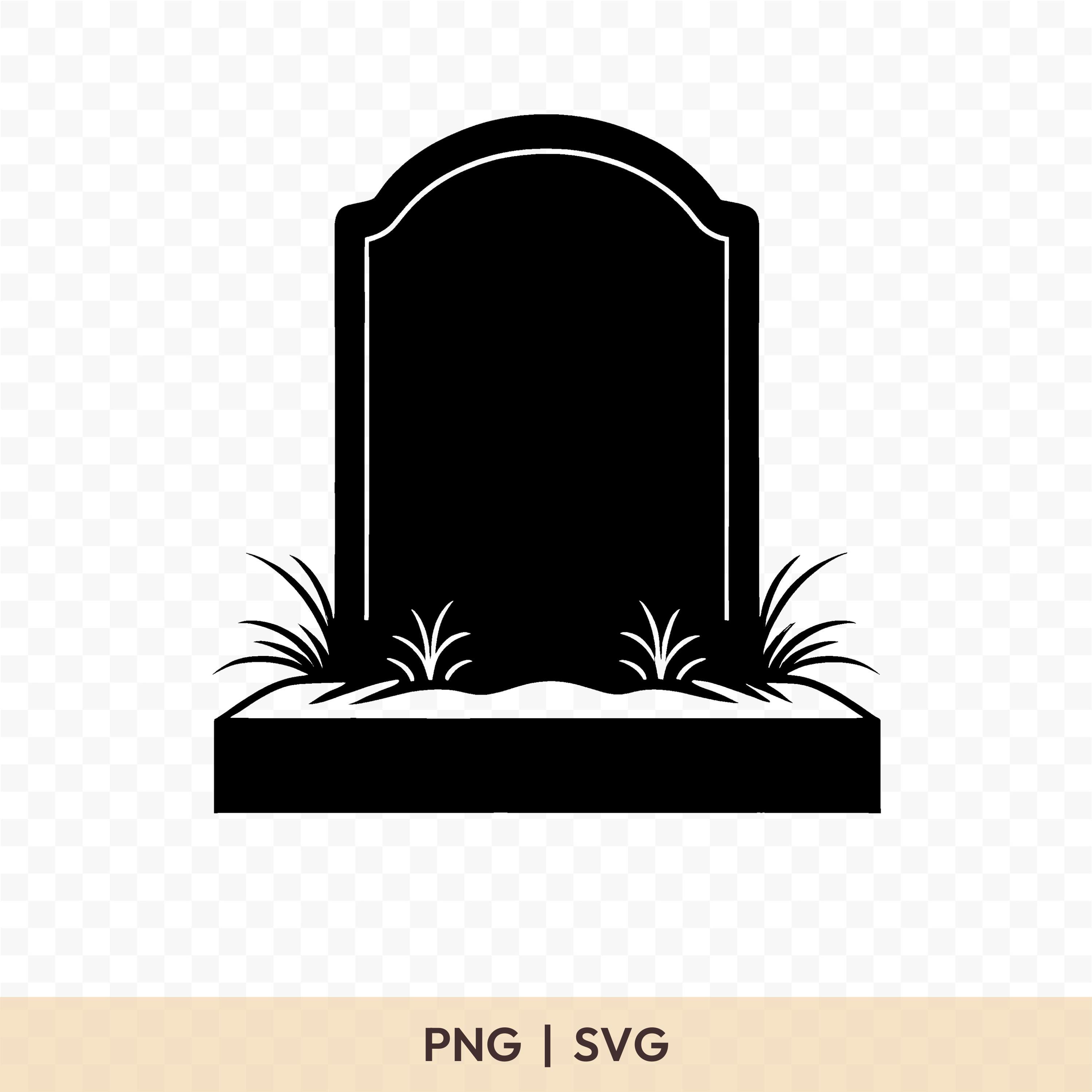 Gravestone SVG: Gravestone Cut File, Gravestone PNG, Gravestone ...
