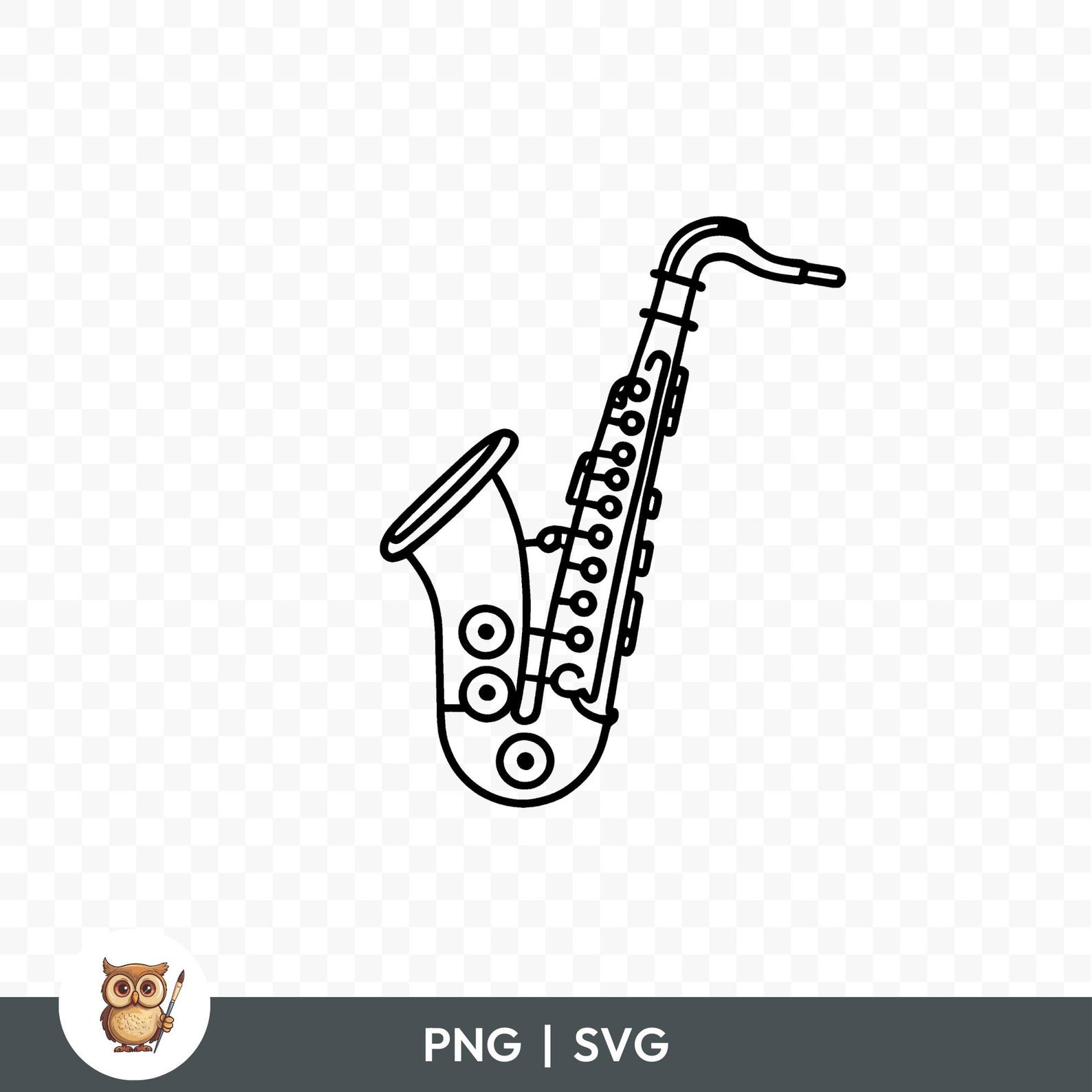 Saxophone SVG Bundle, Sax Clipart, 15 Saxophone Cut Files for Cricut ...