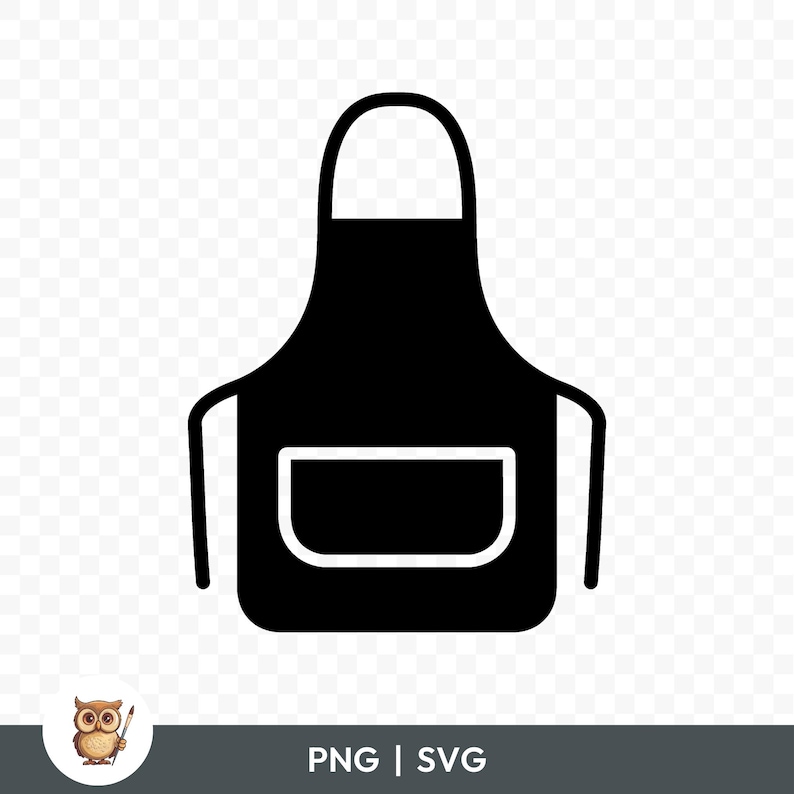 Apron Silhouette SVG Bundle, Apron Clipart, 15 Apron Cut Files for ...