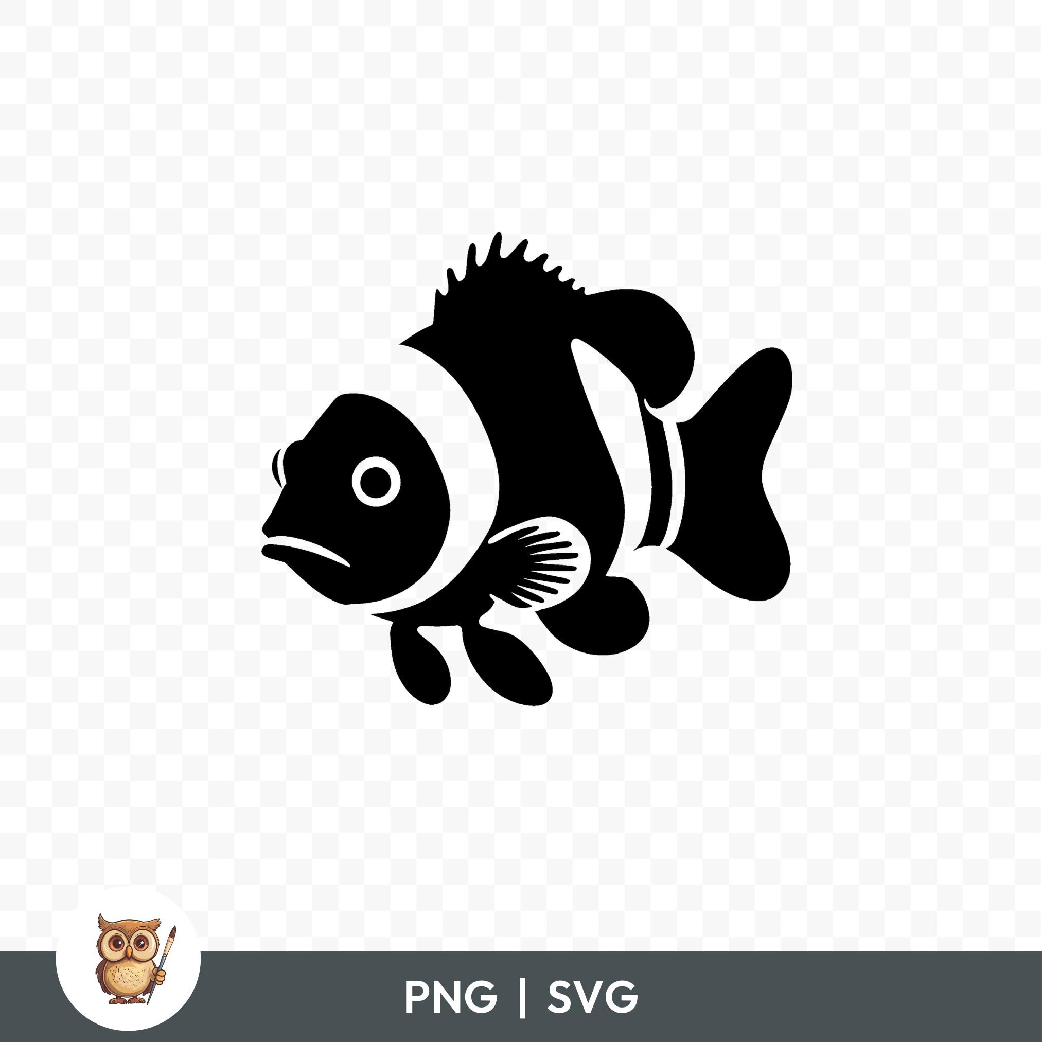 Clownfish SVG Bundle, Clownfish Clipart, 15 Clownfish Cut Files for ...