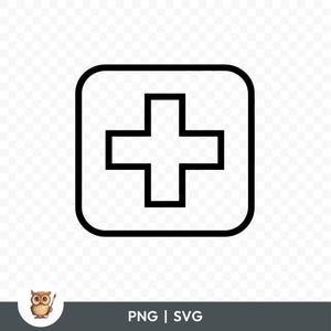First Aid Symbol SVG Bundle, First Aid Symbol Clipart, 15 First Aid ...