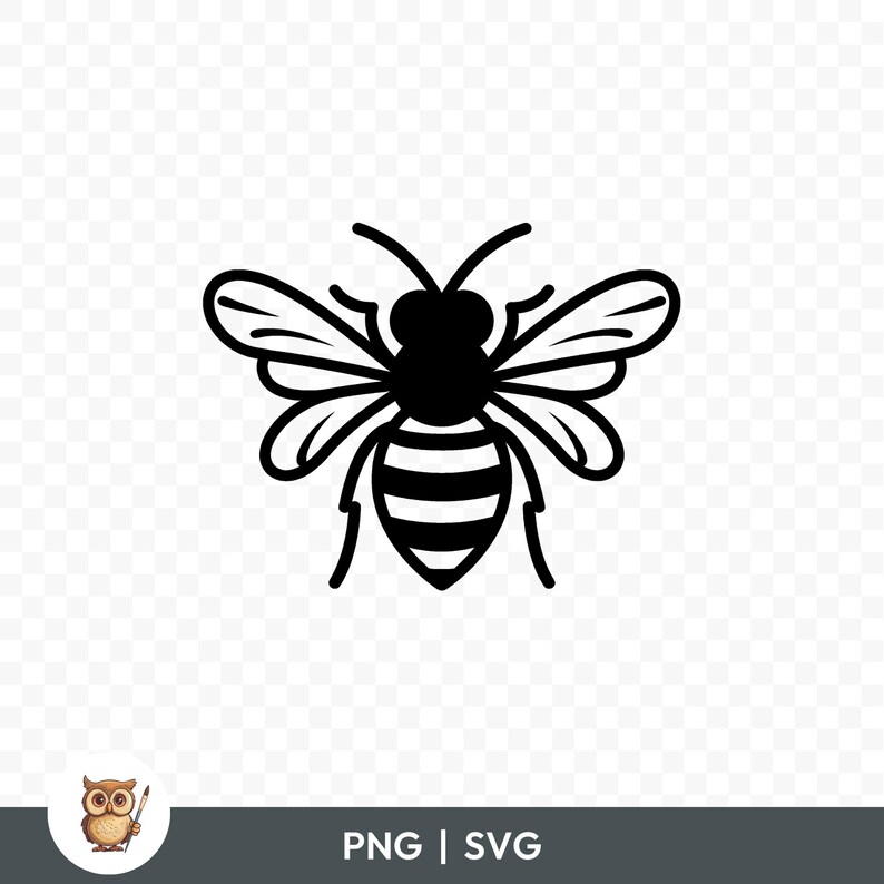 Bee SVG Bundle, Bumblebee Clipart, 15 Bee Cut Files for Cricut, PNG and ...