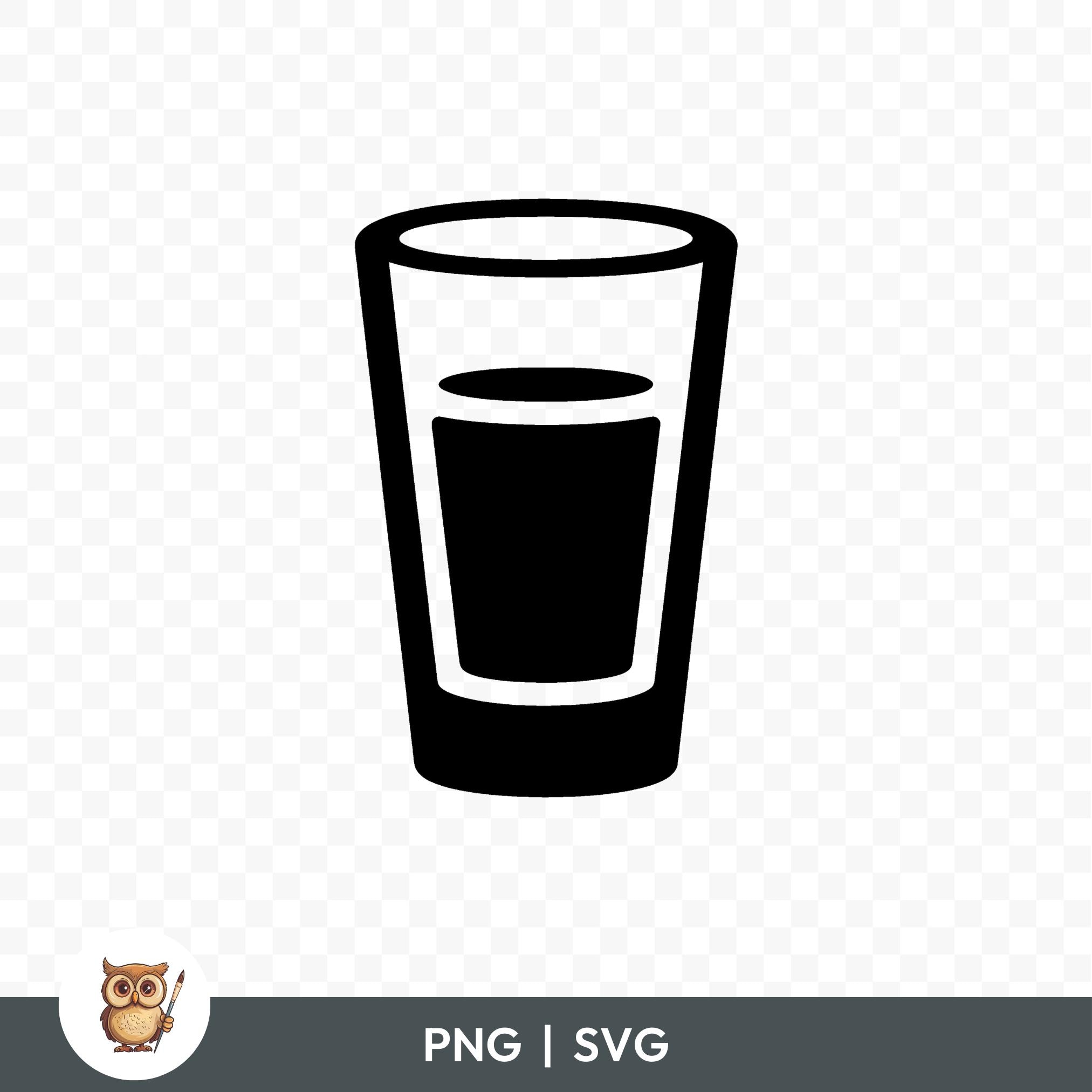 Shot Glass SVG Bundle, Shot Glass Clipart, 15 Shot Glass Cut Files for ...