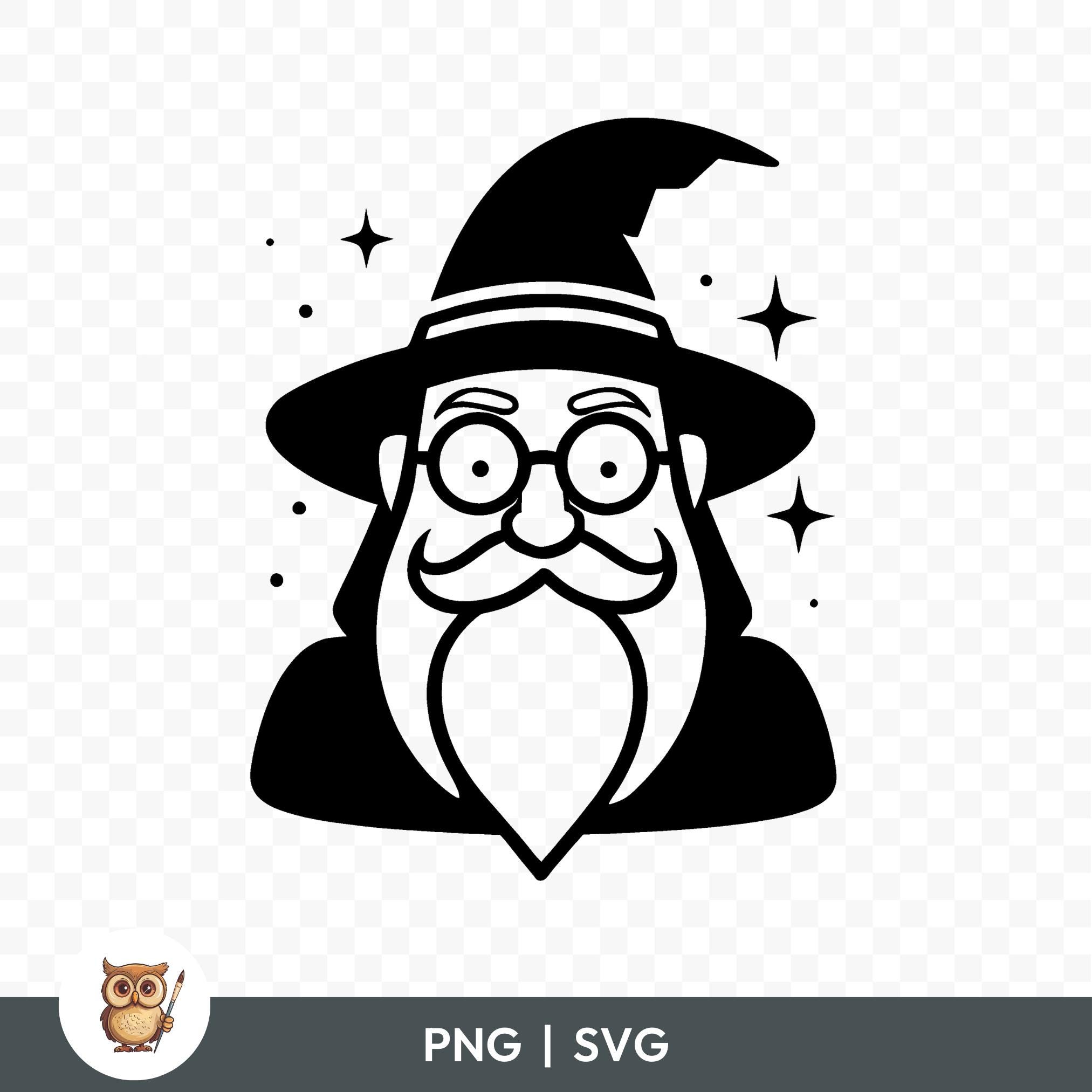 Wizard SVG Bundle, Wizard Clipart, 15 Wizard Cut Files for Cricut, PNG ...
