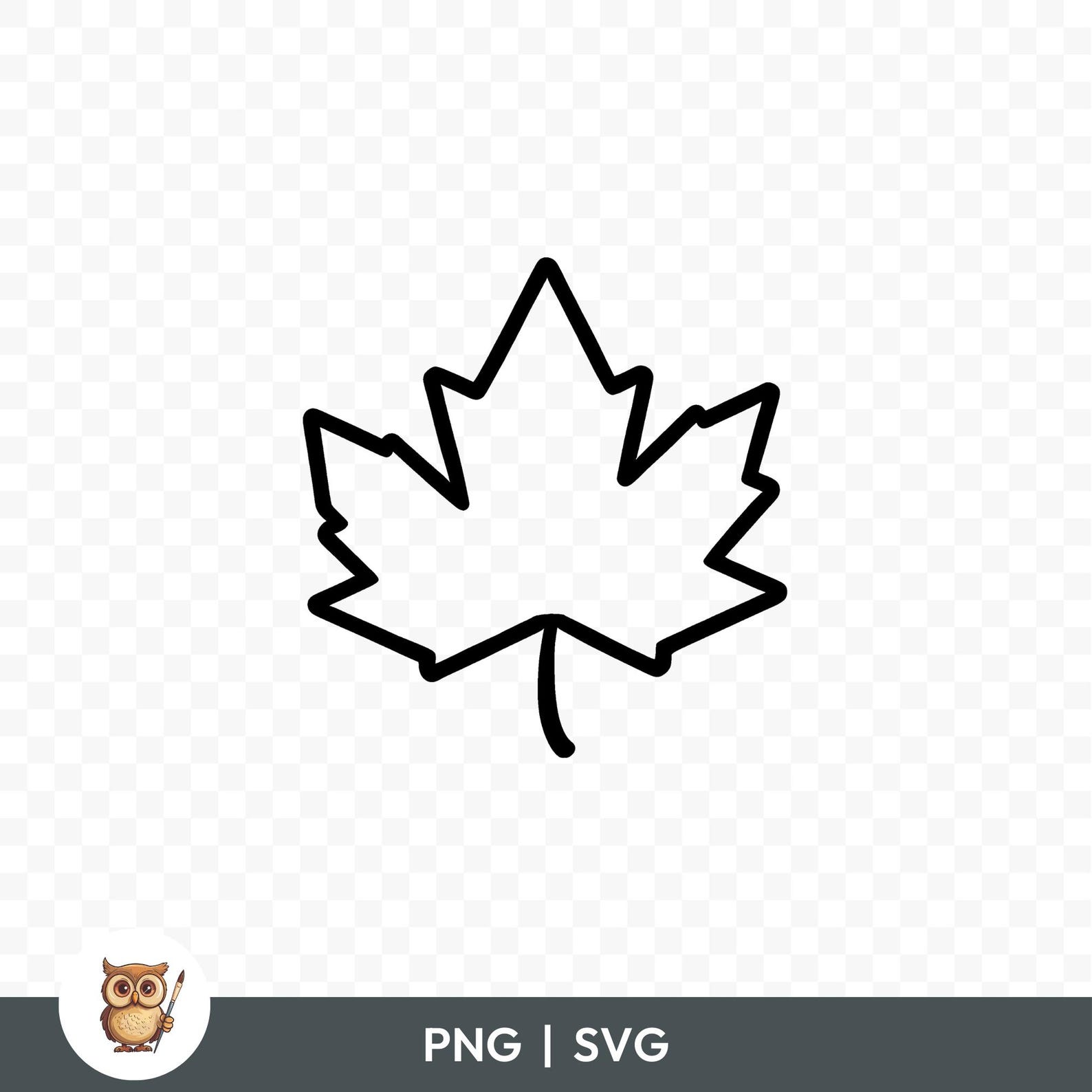 Maple Leaf SVG Bundle, Maple Leaf Outline Clipart, 15 Maple Leaves Cut ...
