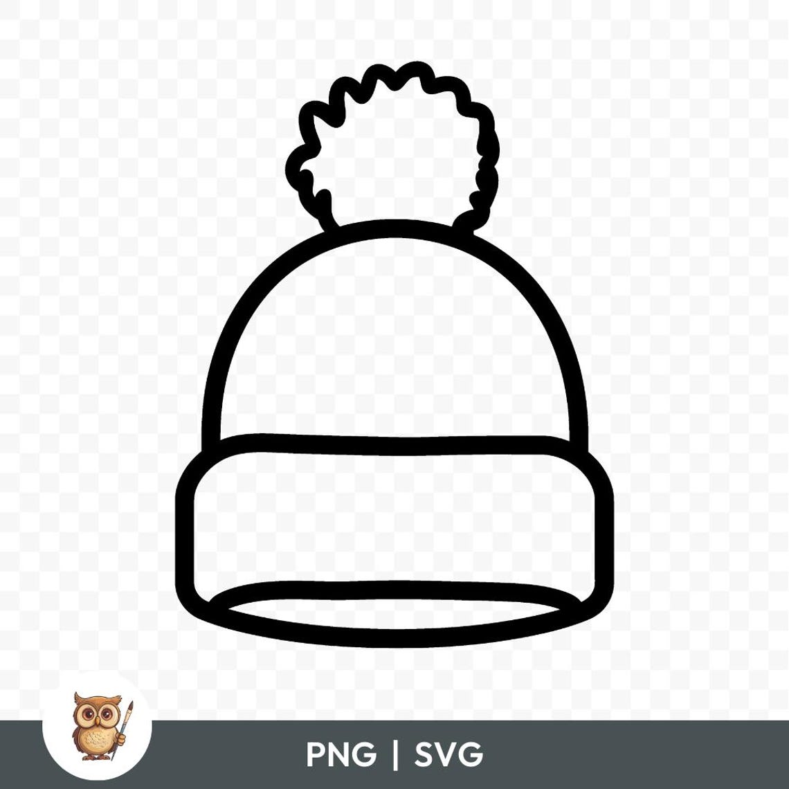 Beanie SVG Bundle, Beanie Clipart, 15 Beanie Cut Files for Cricut, PNG ...