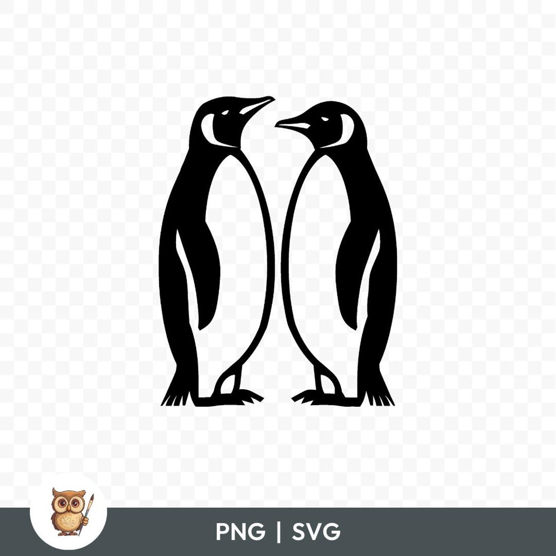 Penguin Couple SVG Bundle, Penguin Couples Clipart, 15 Penguin Couple ...