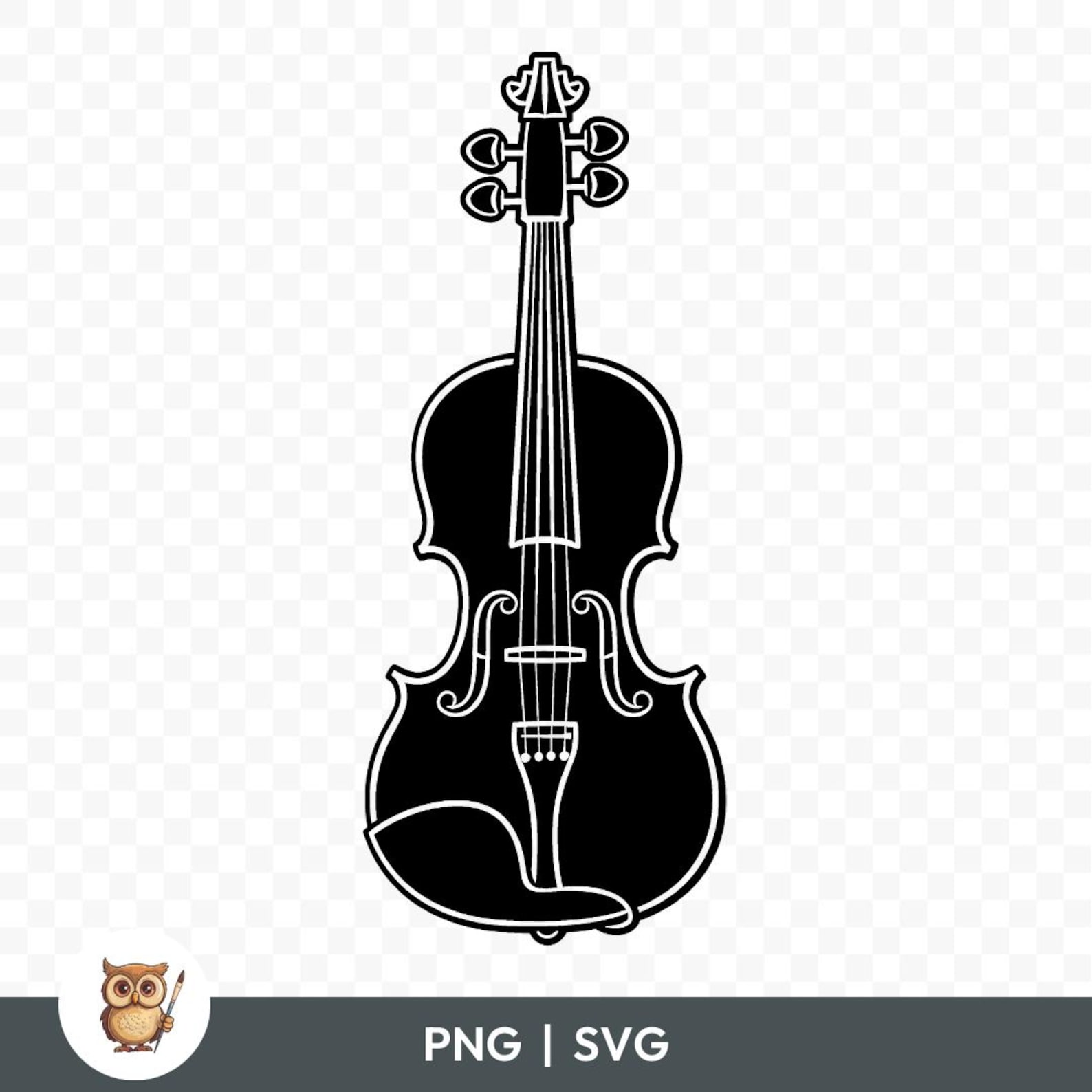 Violin SVG Bundle, Violin Clipart, 15 Violin Cut Files for Cricut, PNG ...