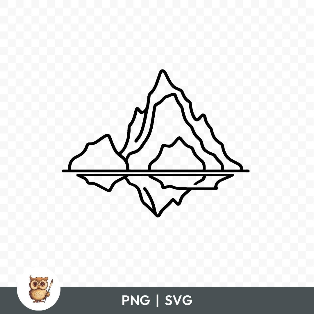 Iceberg SVG Bundle, Iceberg Clipart, 15 Iceberg Cut Files for Cricut ...