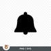 Bell Icon SVG Bundle, Bell Clipart, 15 Notification Cut Files for ...