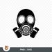 Gas Mask SVG Bundle, Gas Mask Clipart, 15 Gas Mask Cut Files for Cricut ...