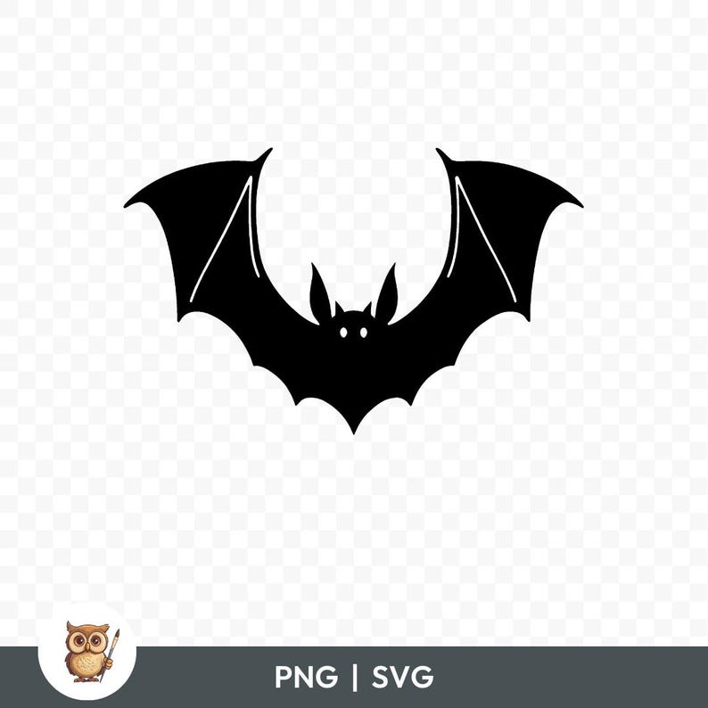 Bat SVG Bundle, Bats Clipart, 15 Bat Cut Files for Cricut, PNG and SVG ...