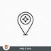 Location Pin SVG Bundle, Location Pin Clipart, 15 Location Marker Cut ...