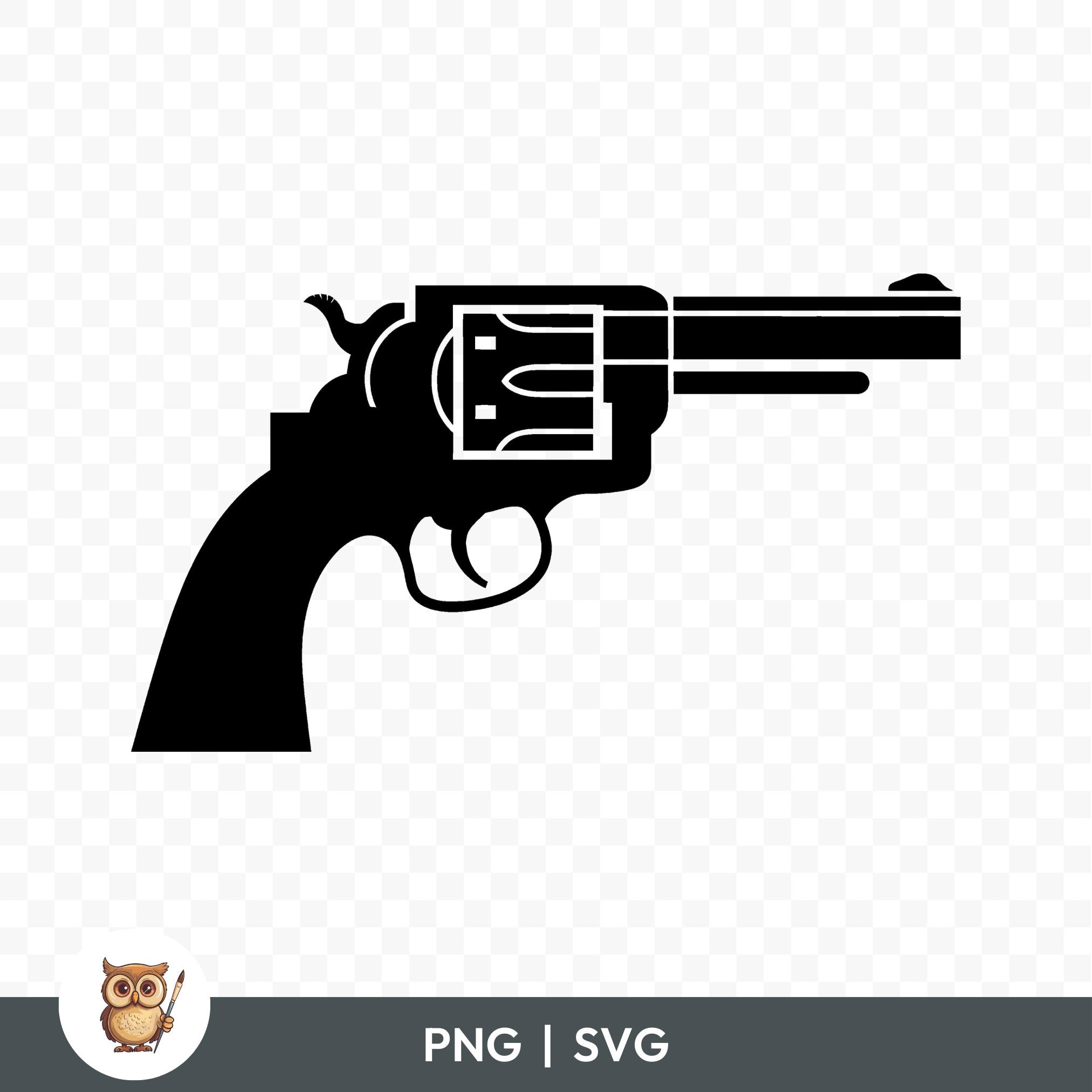 Revolver SVG Bundle, Revolver Clipart, 15 Revolver Cut Files for Cricut ...