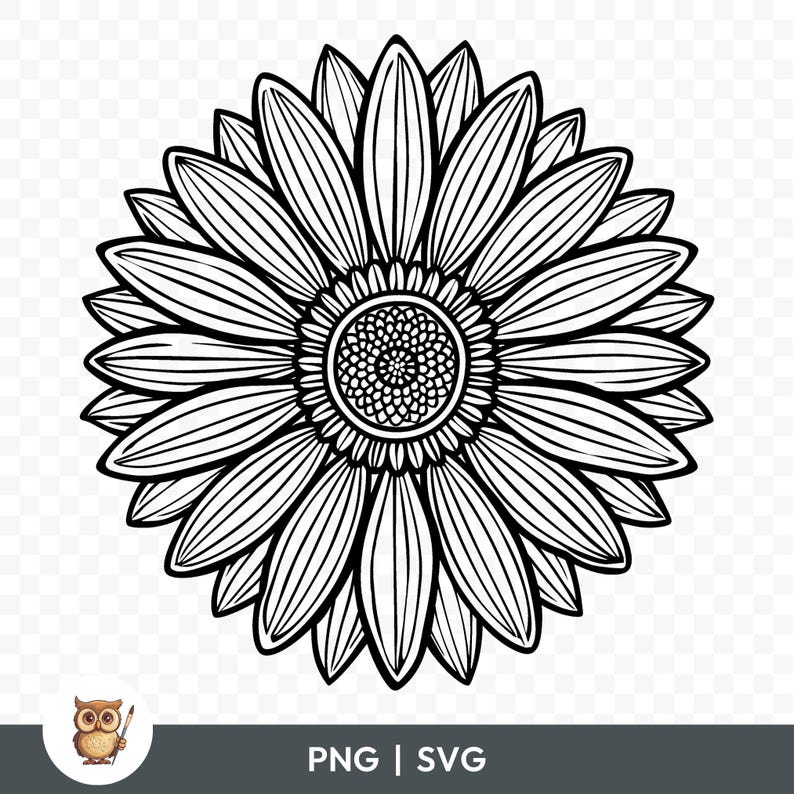 Daisy Mandala SVG Bundle, Daisy Mandala Clipart, 15 Daisy Mandala Cut ...