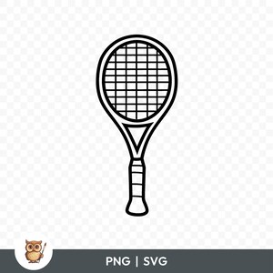 Tennis Racket SVG Bundle, Tennis Racket Clipart, 15 Tennis Racket Cut ...