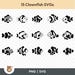 Clownfish SVG Bundle, Clownfish Clipart, 15 Clownfish Cut Files for ...