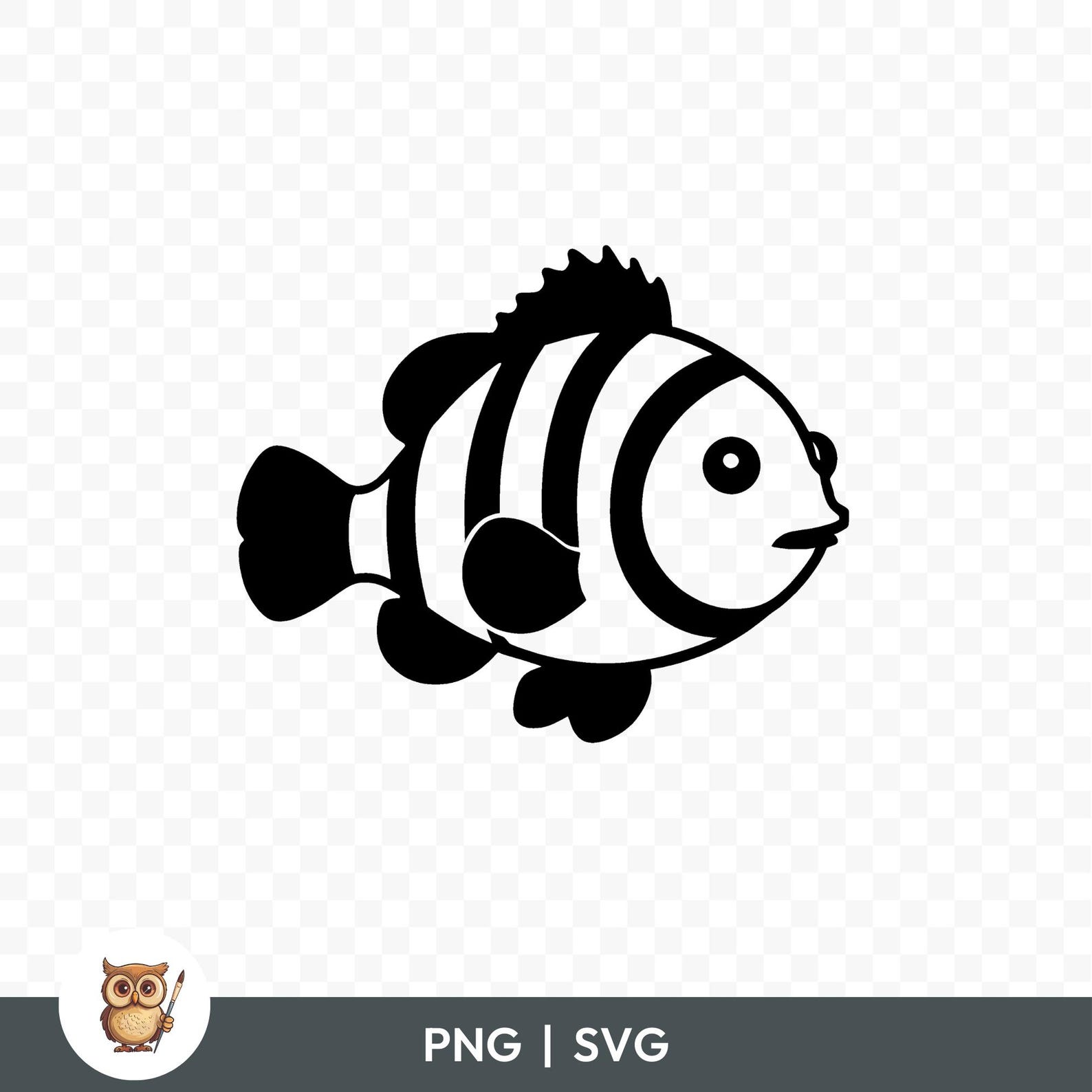 Clownfish SVG Bundle, Clownfish Clipart, 15 Clownfish Cut Files for ...