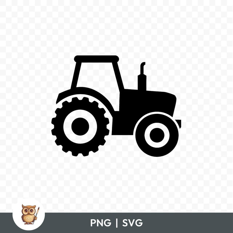 Tractor SVG Bundle, Tractor Icon Clipart, 15 Tractor Cut Files for ...