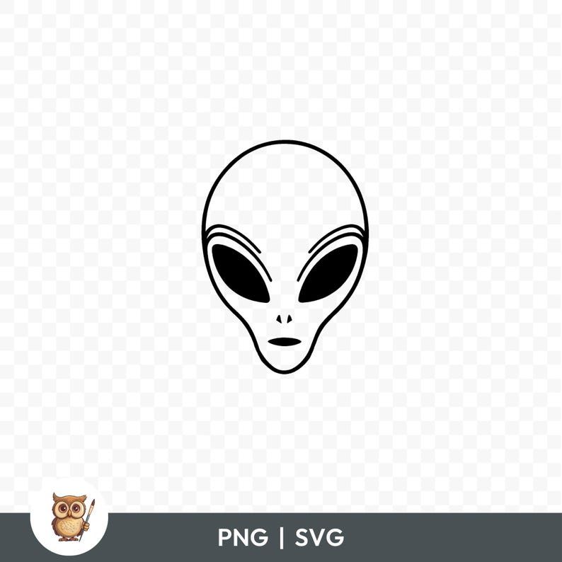 Alien Head SVG Bundle, Alien Clipart, 15 Alien Heads Cut Files for ...